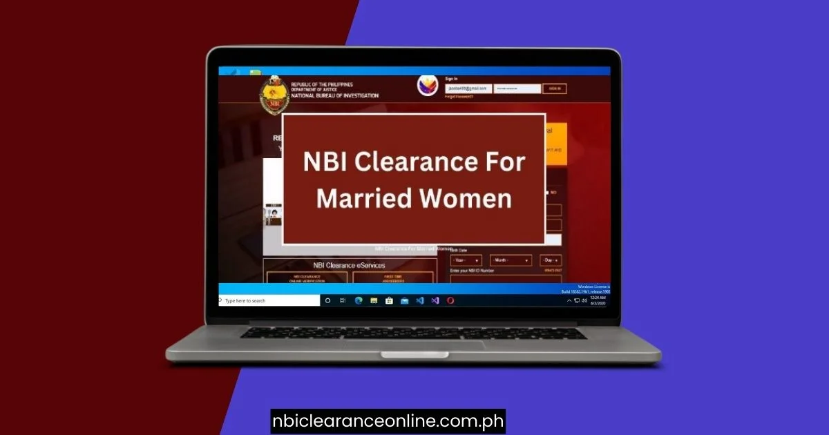 Change Last Name in NBI Clearance for Married Women|2025