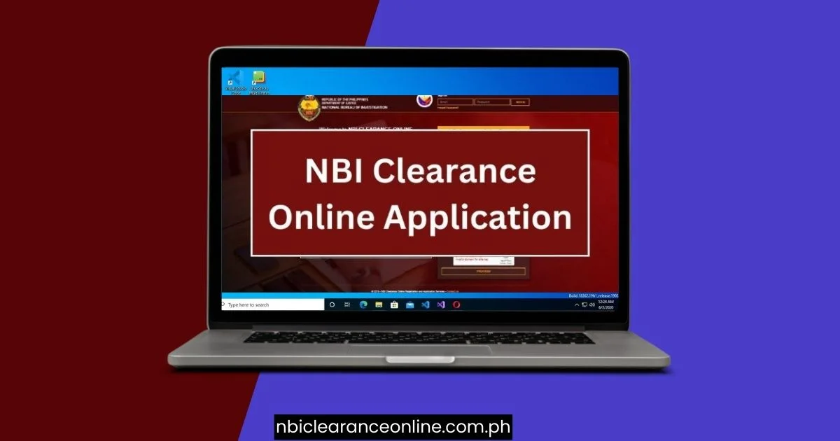 NBI Clearance Online Application for 2022